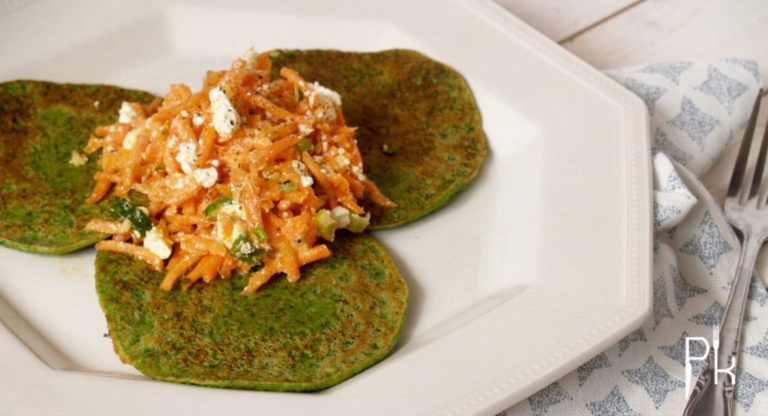 Groente pannenkoeken voor de hartige trek - Pienskeuken